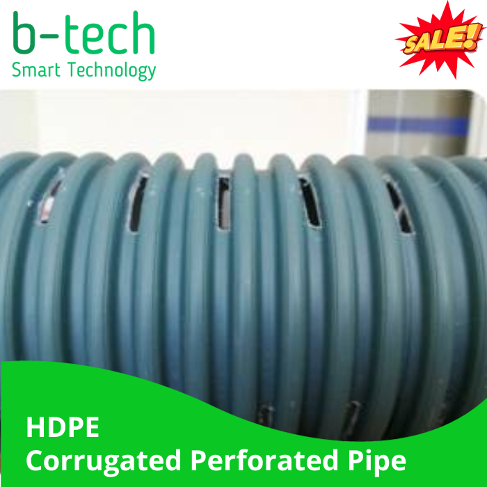 HDPE Perforated Corrugated Pipe - PT. Barotech Solusi Mandiri